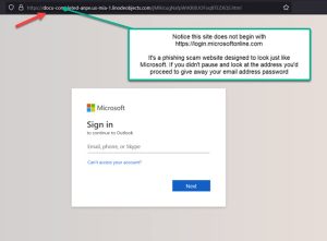 How to Avoid Microsoft Email Password Scams – Coastal PC Support
