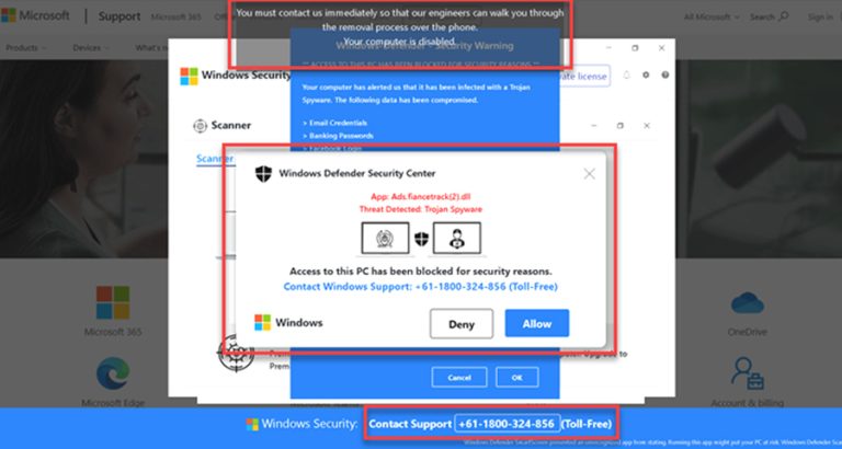 Fake Windows Security Center Scam – Coastal PC Support